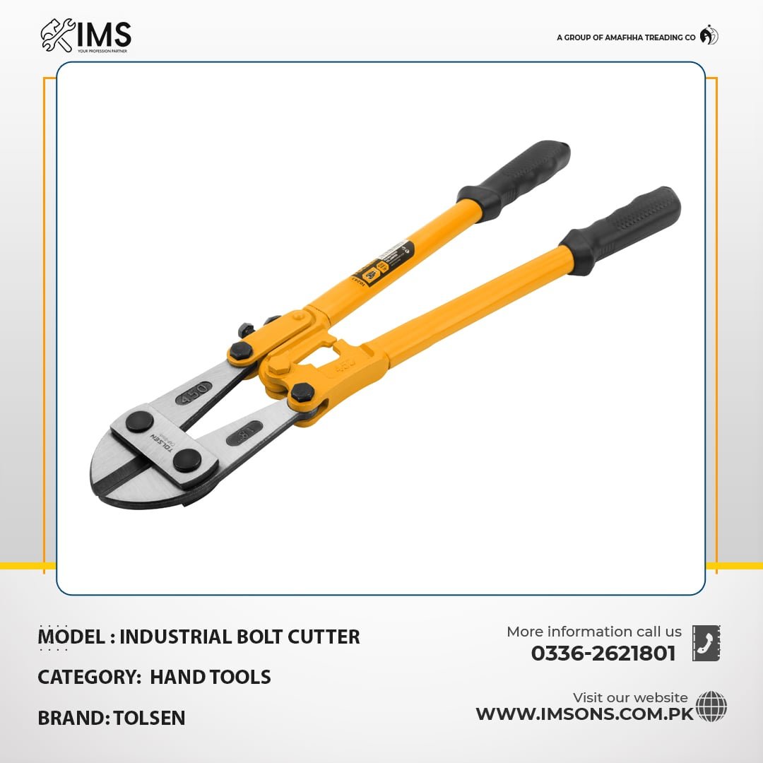 Tolsen Industrial Bolt Cutter 12''- 36" / 300mm - 900mm - Imsons - Your ...