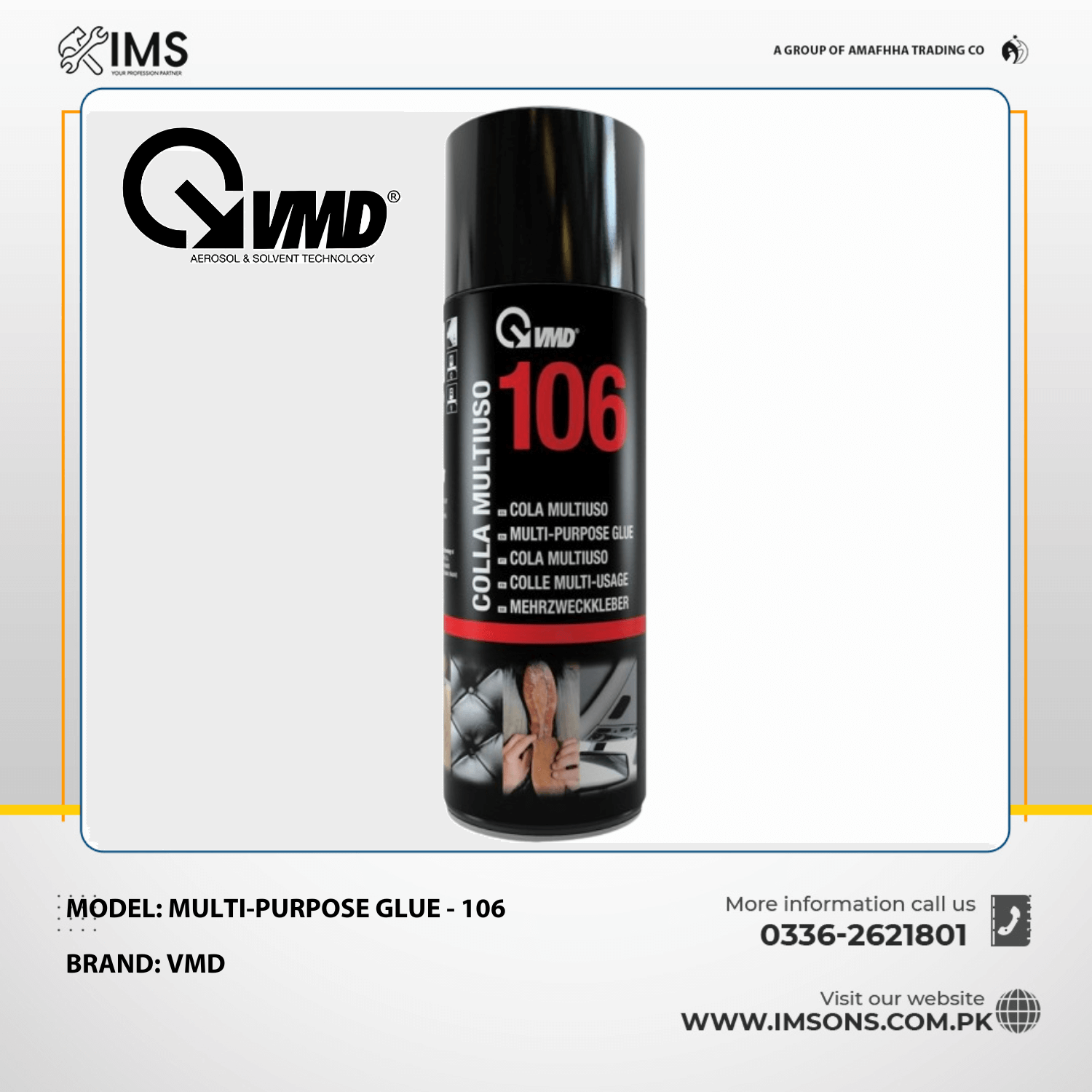 VMD Multi-purpose glue 106 - 400ml - Imsons - Your Trusted Online Tool ...