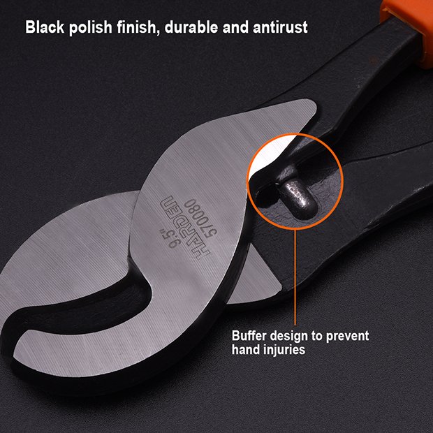 HARDEN Heavy Duty Type Manual Cable Cutter Wire Cutting Plier - 9.5 ...