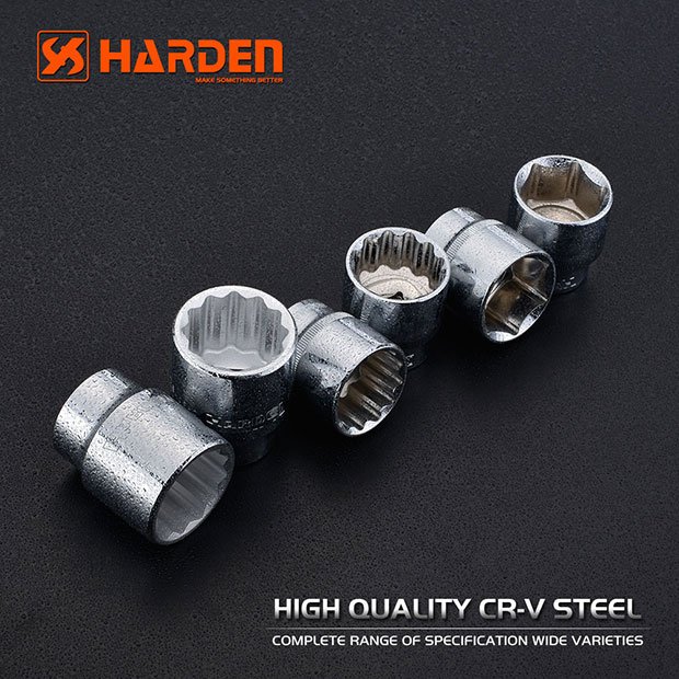 Harden Professional 1/2＂ Bi-Hexagon Socket | 535568-535592 - Imsons ...