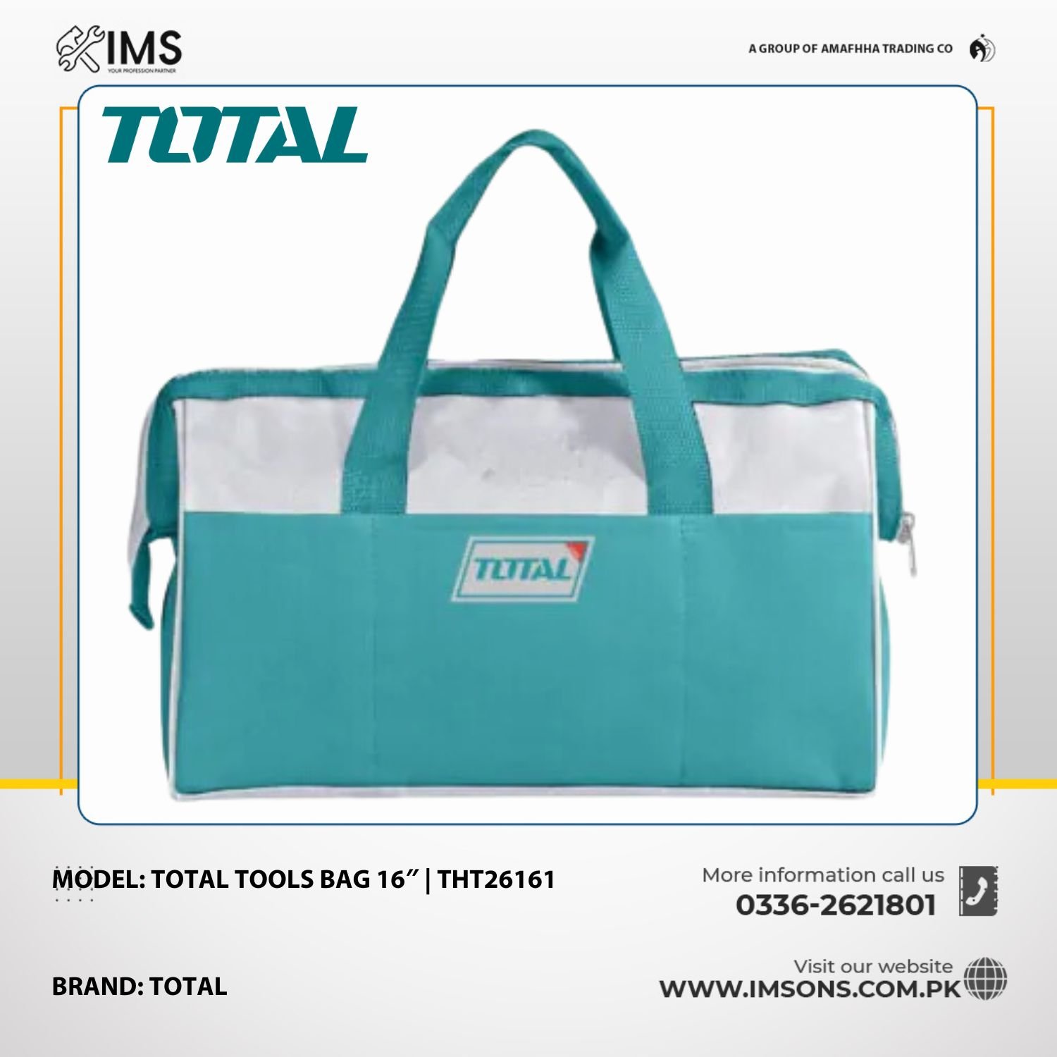 Total Tools Bag 16″ | THT26161 - Imsons - Your Trusted Online Tool Shop ...