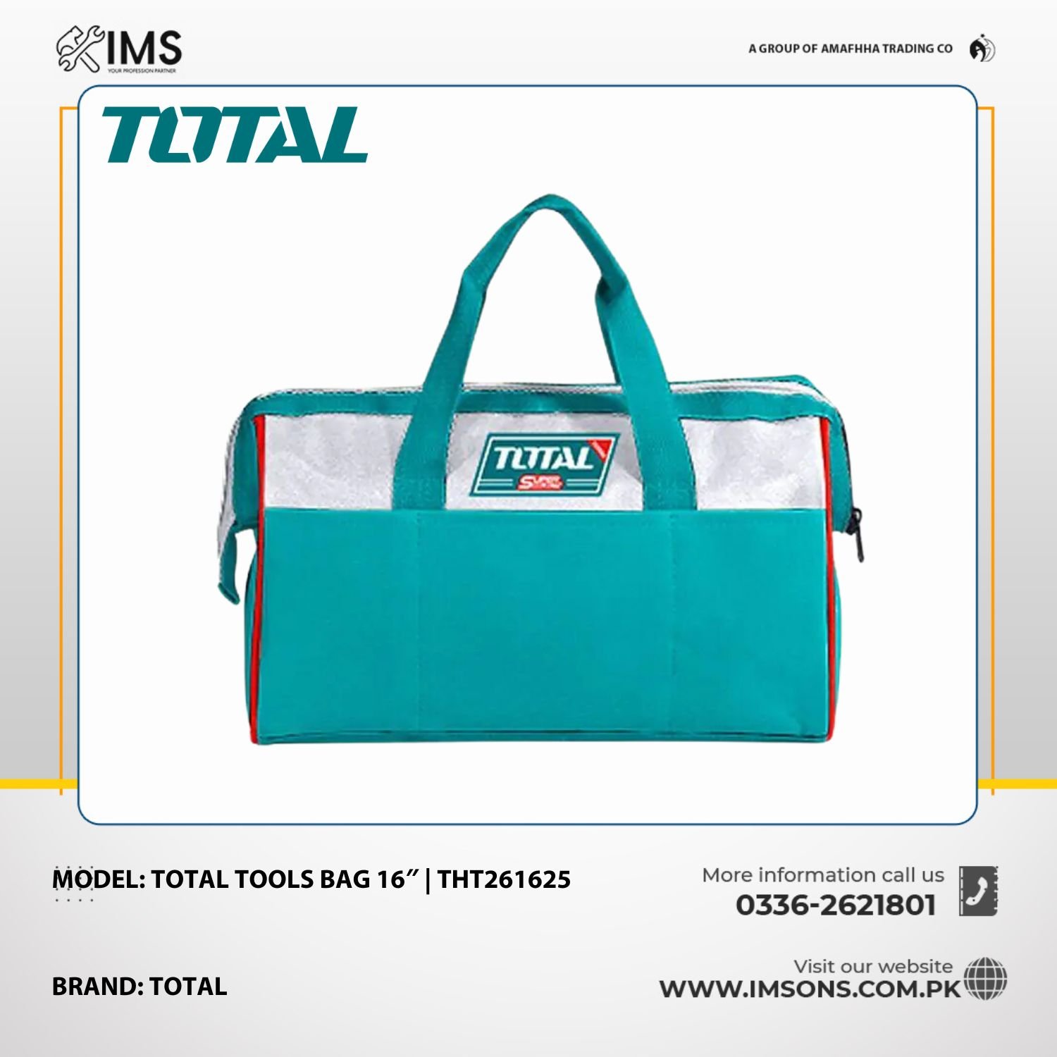 Total Tools Bag 16″ | THT261625 - Imsons - Your Trusted Online Tool ...