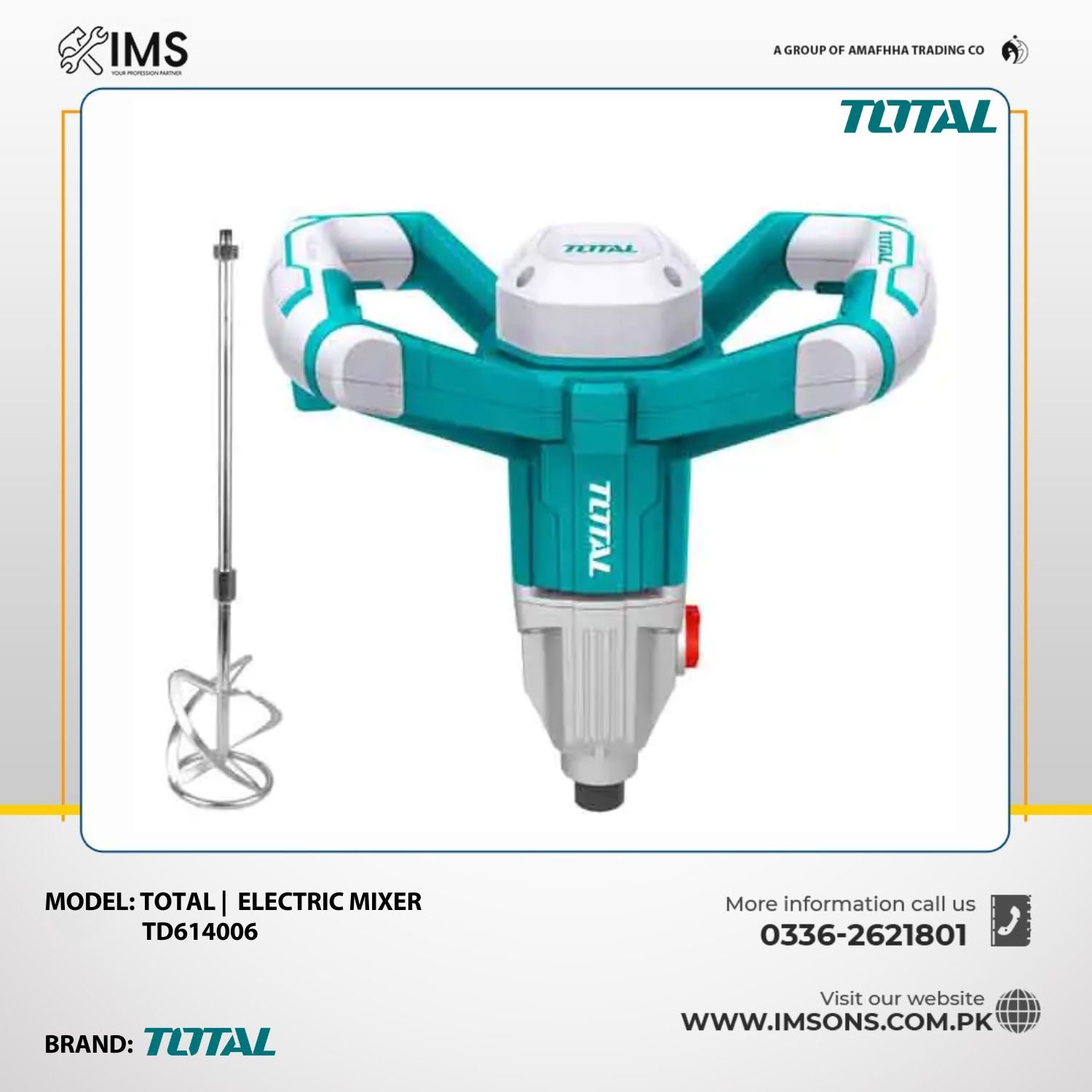 Total | Electric mixer TD614006 - Imsons - Your Trusted Online Tool ...